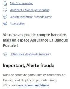 Comment consulter ses comptes à la Banque Postale en ligne