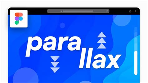 Parallax Scroll Animation In Minutes Figma Tutorial Youtube