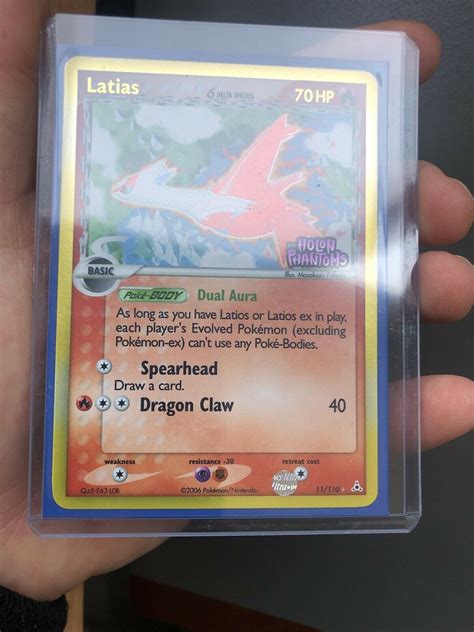 Latias 11 110 EX Holon Phantoms REVERSE HOLO STAMPED Pokemon TCG