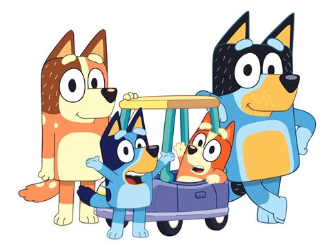 Bluey Bandit Clip Art