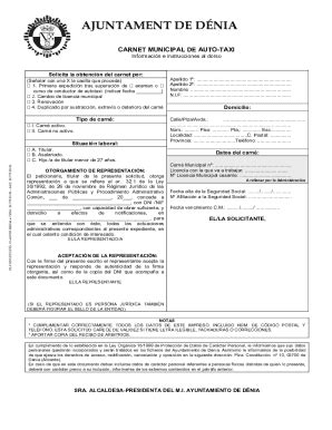 Completable En línea Obtencin del Permiso Municipal de Conductor de