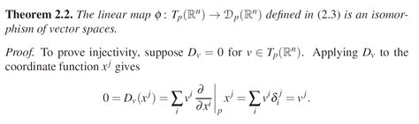 differential geometry understanding the isomorphism between tangent spaces and derivations