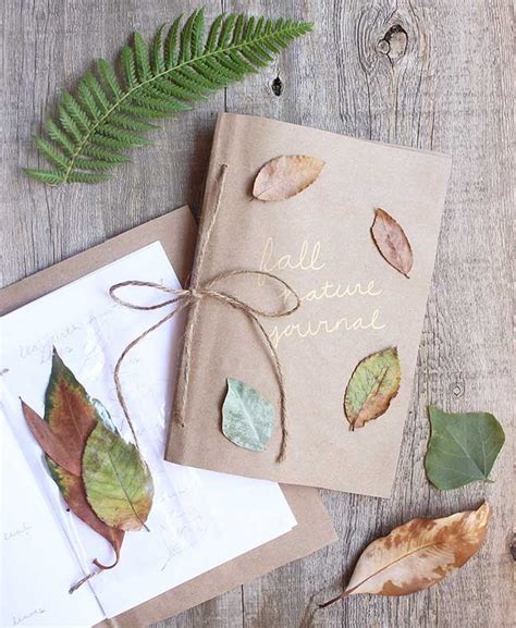 How To Make A Nature Journal Dragonfly Designs