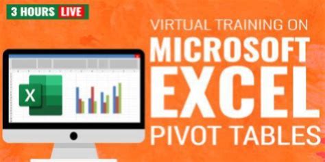 Excel Data Analysis With Pivot Tables Pivot Charts VirtualTrainings