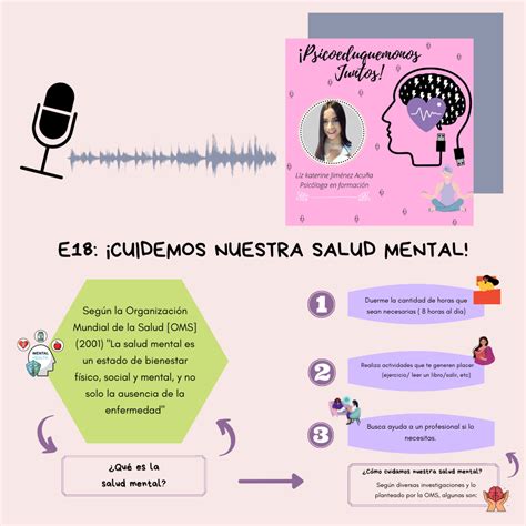 Cuidemos Nuestra Salud Mental Psicoeduquemonos Juntos Podcast