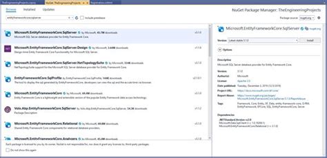 Introduction To Entity Framework Core The Engineering Projects