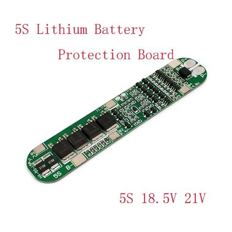S Pcb Bms Protection Board For Li Ion Lithium Battery Cell