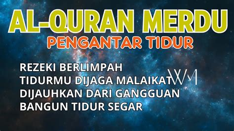 BACAAN MUROTAL AYAT SUCI AL QURAN MERDU PENGANTAR TIDUR SURAT YASIN