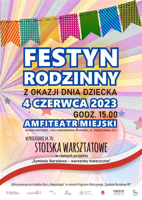 Festyn Rodzinny z okazji Dnia Dziecka Niepodległa świętujmy razem