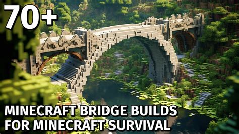 Best Minecraft Bridge Builds And Designs For Minecraft Survival YouTube