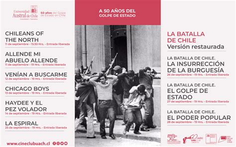 Cine Club Uach Conmemora Los A Os Del Golpe De Estado Con