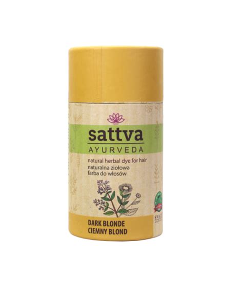 Sattva Ciemny Blond Gotowa Mieszanka Na Ciemny Ciep Y Blond