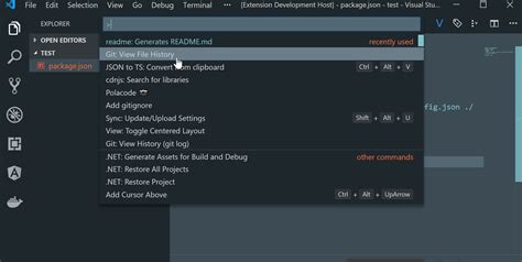 vscode readme pattern