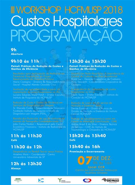 GeHosp Gestão Hospitalar Hospital das Clínicas da SP realiza III