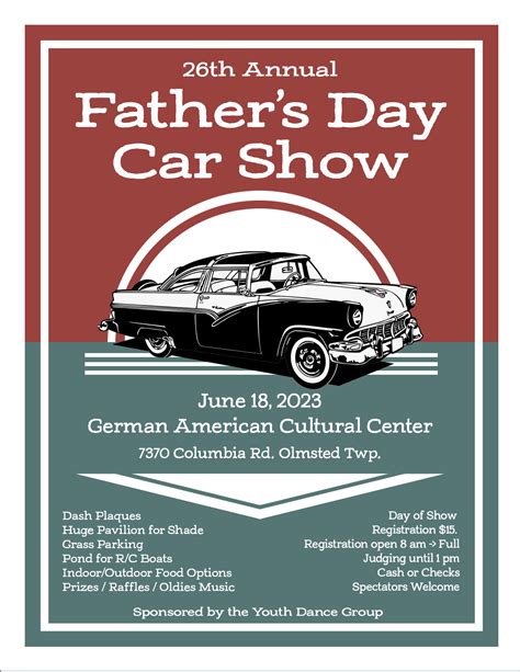 Father S Day Car Show Donauschwaben German American Cultural Center