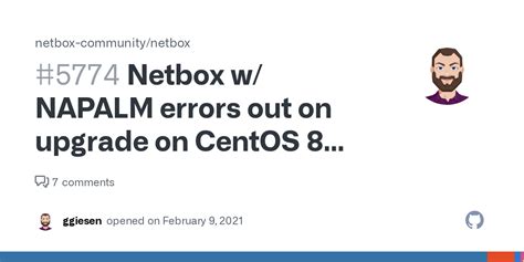 Netbox W NAPALM Errors Out On Upgrade On CentOS 8 Due To