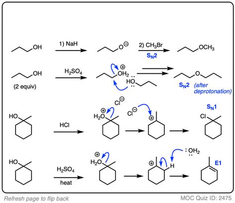Deciding SN1 SN2 E1 E2 1 The Substrate Master Organic 46 OFF
