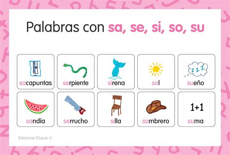 Cuáles son las palabras que empiezan por se