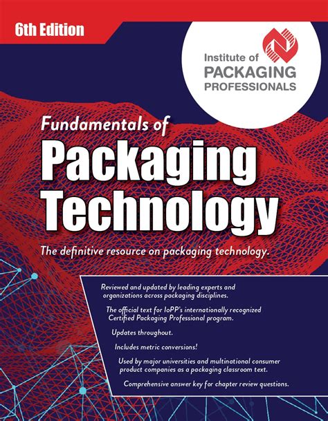 Fundamentals Of Packaging Technology 6th Edition Institute Of