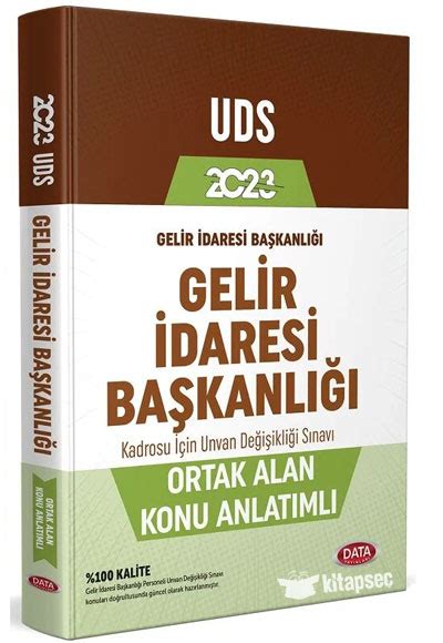 2023 UDS Hazine ve Maliye Bakanlığı Gelir İdaresi Başkanlığı Ortak Alan