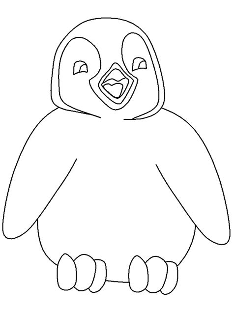 Coloriage Pingouin Gratuit Imprimer Et Colorier