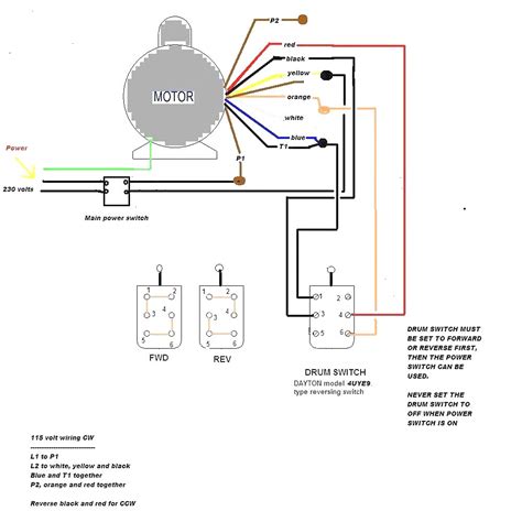 Motor Wiring Phase Single Baldor L1405t
