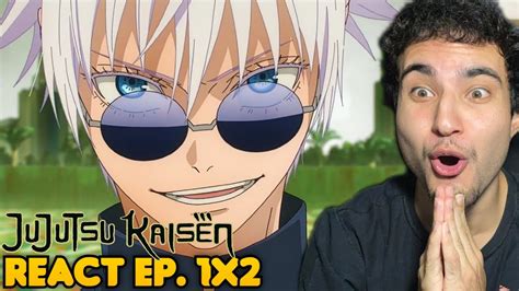 JUJUTSU KAISEN VOLTOU INSANO GOJO JOVEM React Jujutsu Kaisen EP 1
