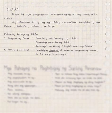 SOLUTION Talata At Mga Pahayag Na Pagbibigay Ng Sariling Pananaw
