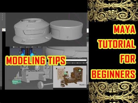 Modeling Tips Maya Tutorial For Beginners In Hindi Maya Modeling