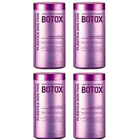 Combo Botox Plastica Dos Fios Selagem Termica Progressiva Kg Chic