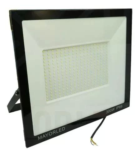 Reflector Led Blanco 300w Led Alta Potencia Ext Ip66 Canchas Carcasa