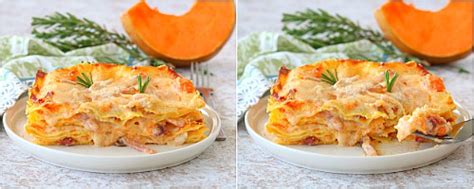 LASAGNE CON CREMA DI ZUCCA E SPECK Primo Piatto Facile