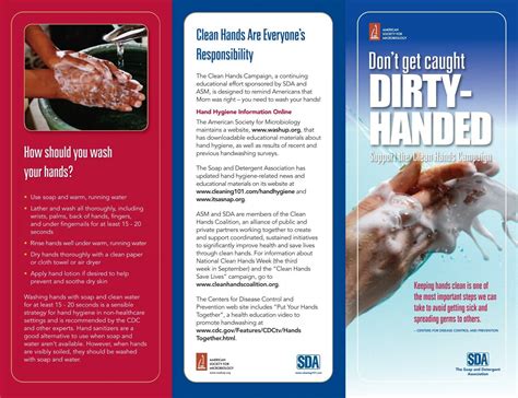 Handwashing Brochure