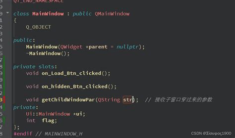 qt 多界面跳转以及窗口之间参数传递 qt跳转新窗口 csdn博客