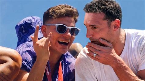 La inédita anécdota entre Lionel Scaloni y Julián Alvarez que reveló