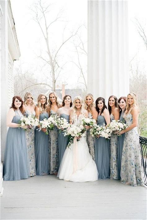 29 Beautiful Floral Bridesmaid Dresses For 2020 Mrs To Be Floral