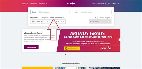 Código promocional Renfe 10 descuento en Noviembre 2024