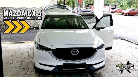Mazda Cx Marbella Kr S Dual Channel Dash Cam Install Youtube