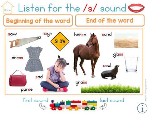 S Words For Speech Therapy