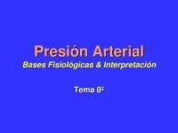 Presión arterial Apuntes de Anatomía Docsity