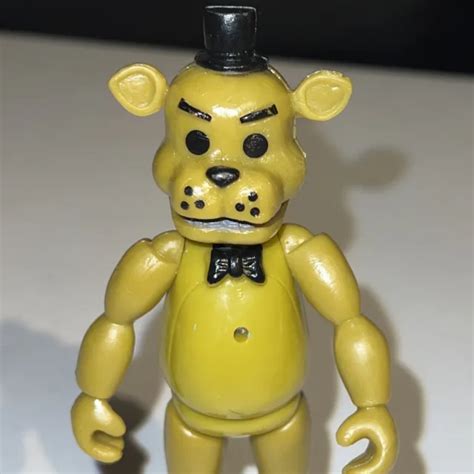 FUNKO FREDDY ARTICULATED Figure Five Nights At Freddys 6 Gold Funko