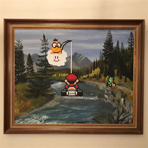 Mario Kart Painting At PaintingValley Explore Collection Of Mario