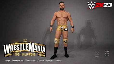 Wwe K Austin Theory Wrestlemania Attire Youtube