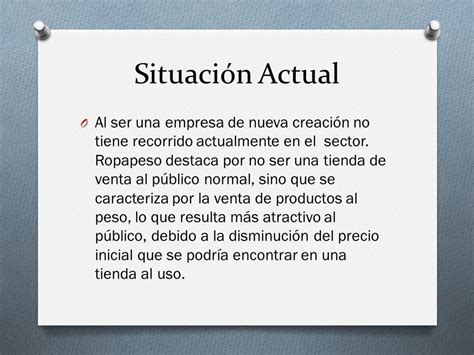 Analisis De Situacion De Una Empresa Ejemplo Opciones De Ejemplo