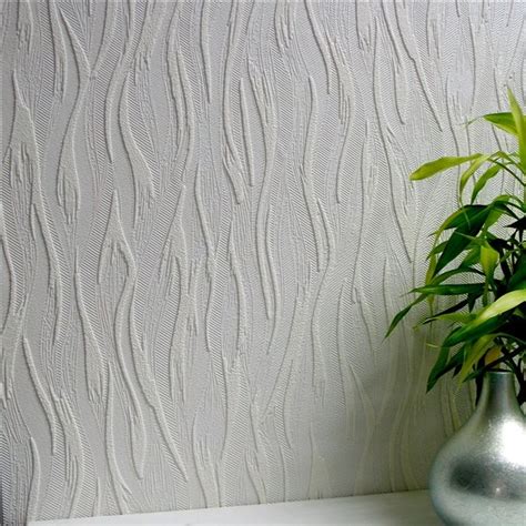 Brewster Anaglypta X Caiger Unpasted Vinyl Wallpaper Paintable 57 5