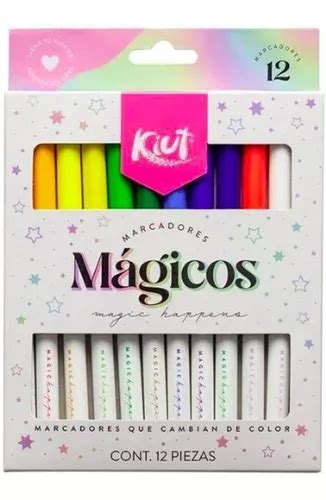 Marcadores Mágicos Kiut 12 Piezas Plumones Lettering Kiut Meses sin