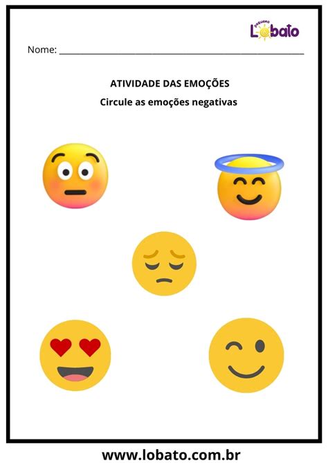 Atividades sobre Sentimentos e Emoções na Educação Infantil