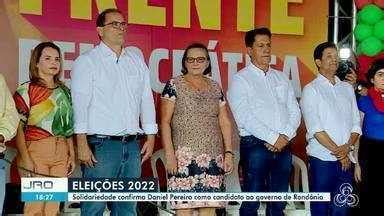Jornal de Rondônia 2ª edição Daniel Pereira é oficializado como