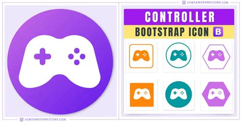 bootstrap controller icon bi bi controller icon code css html color button