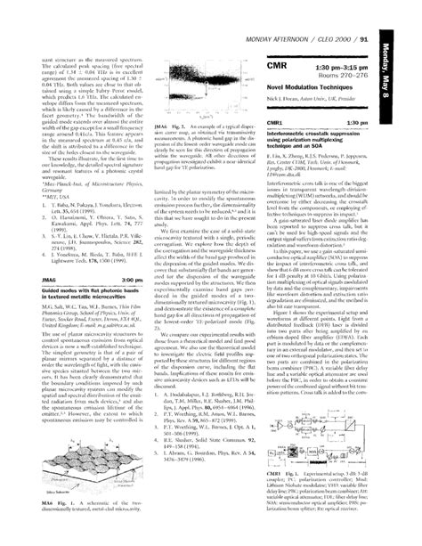 pdf interferometric crosstalk suppression using polarization multiplexing technique and an soa